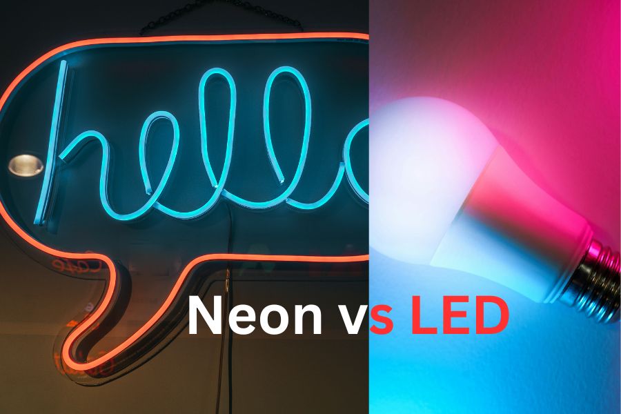 Neon vs LED Signs - Key Differences, Benefits, and Cost