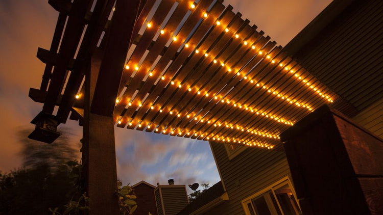 Pergola String Lighting Ideas to Create a Magical Outdoor Space